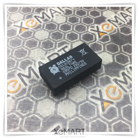 Jual DS12C887 Real-Time Clocks Paralel Interface Build in Back-up ...