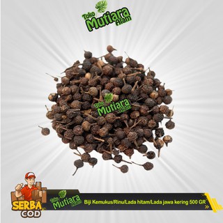 Jual Biji Kemukus/Rinu/Lada hitam/Lada jawa kering 250 gr MUTIARA ALAM ...