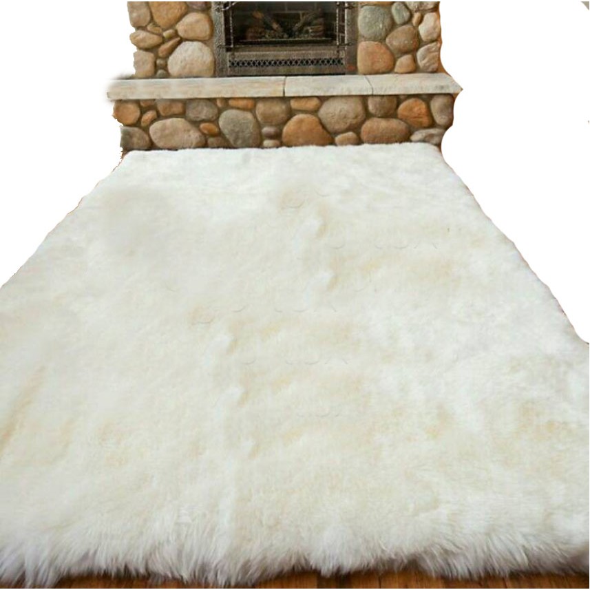 Jual Best Original karpet putih Lembut bulu putih 200x150 untuk Ruangan ...