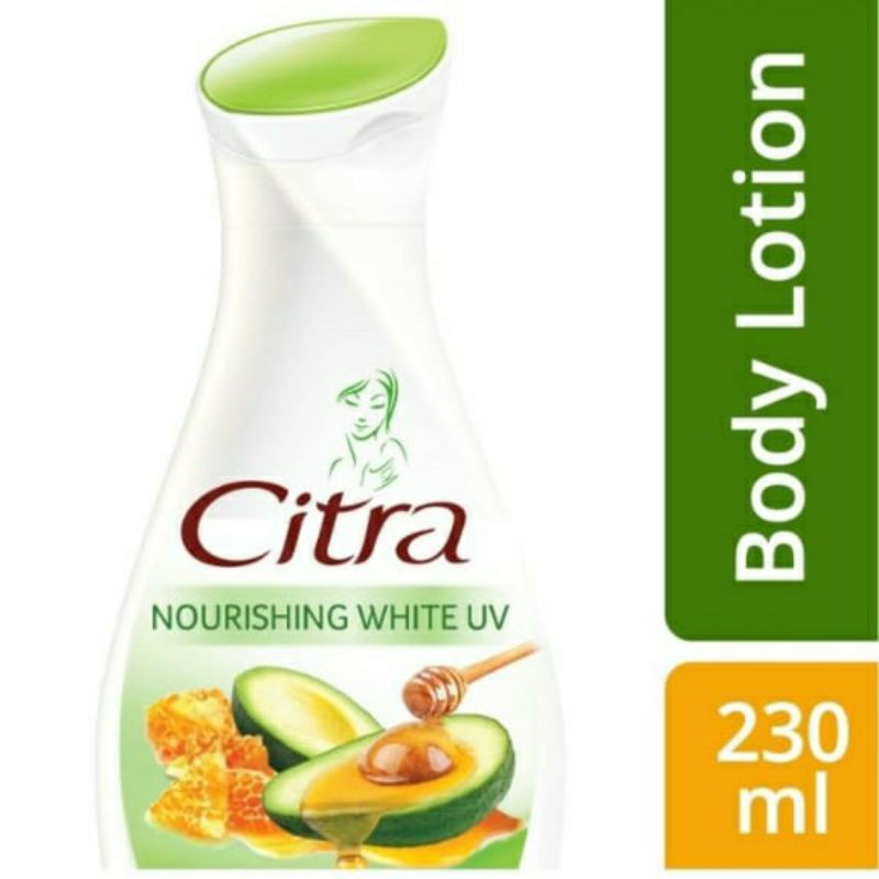 Jual Citra Body Lotion Nourishing White UV 230ml | Shopee Indonesia