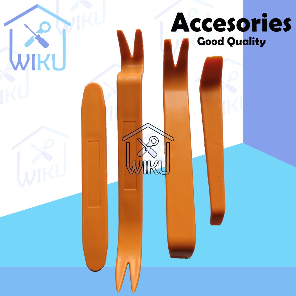 Jual WIKU Alat Congkel Plastik Set 4pcs / Pembuka Body Mobil 1 set ...