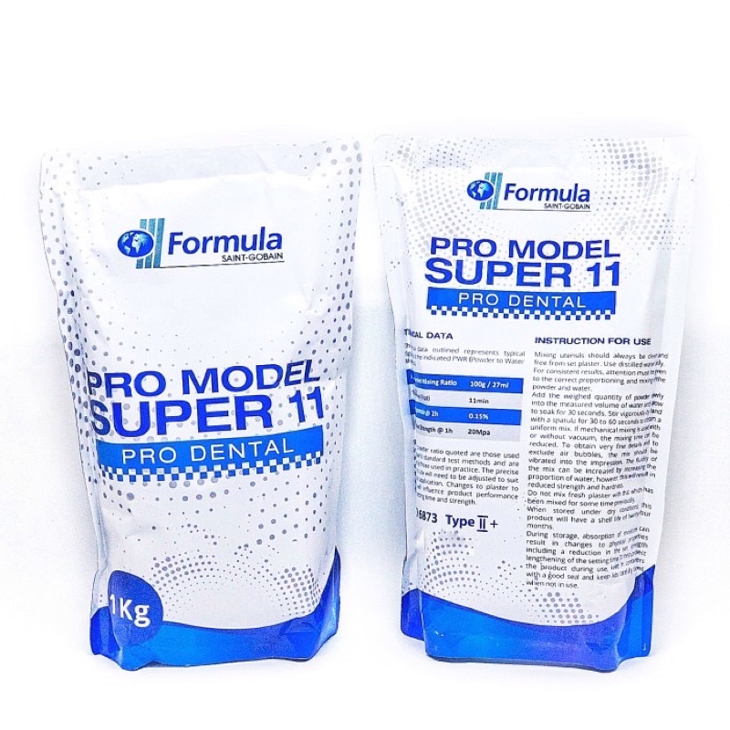 Jual GIPS STONE MOLDANO PROBASE TYPE 1,2,DAN 3 Dental gip stone biru ...