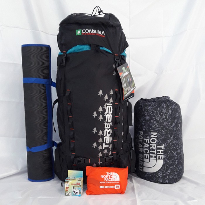 Jual Consina Tarebbi 60 + 10 L Backpack ~ Carrier Bag 60L Ransel 70L ...