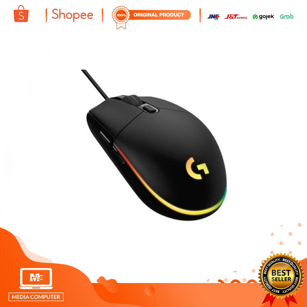 Jual Mouse Gaming Logitech G102 V2 Lightsync Indonesia|Shopee Indonesia