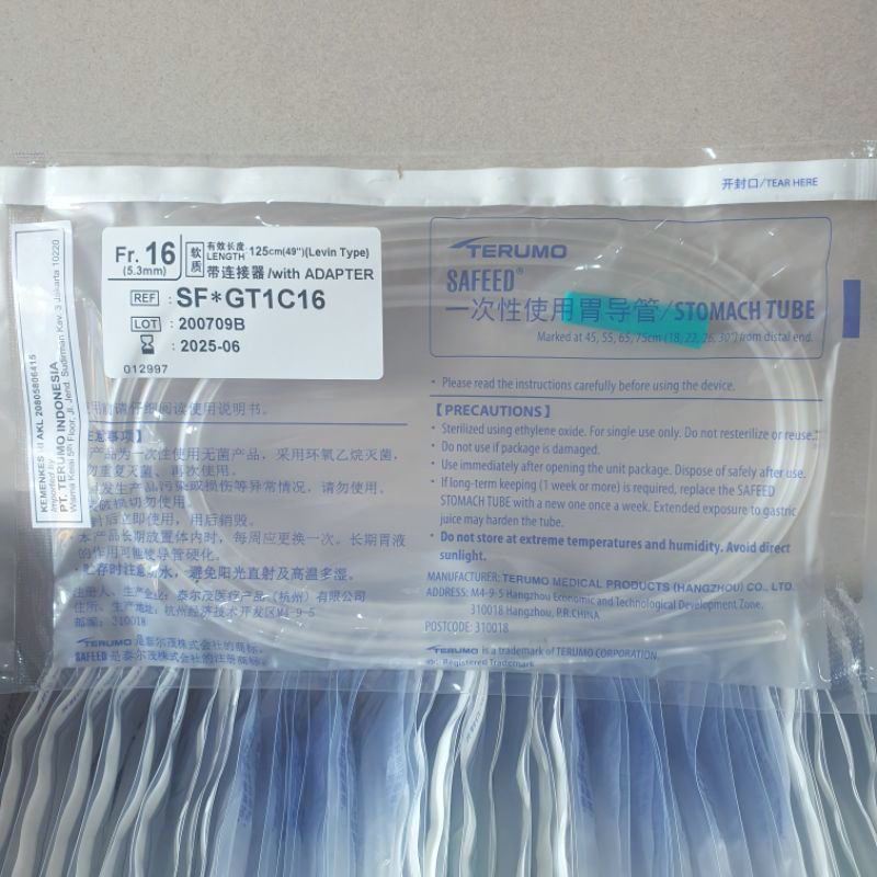 Jual NGT Feeding Tube Nasogatric Tube | Shopee Indonesia