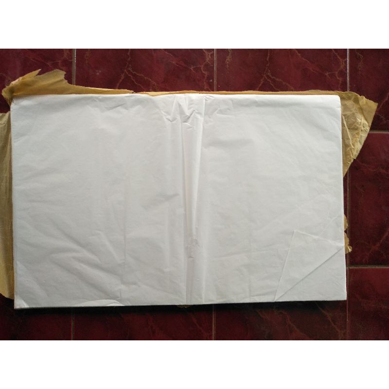 Jual Kertas layangan Tissue putih polos 18gsm 50 lembar | Shopee Indonesia