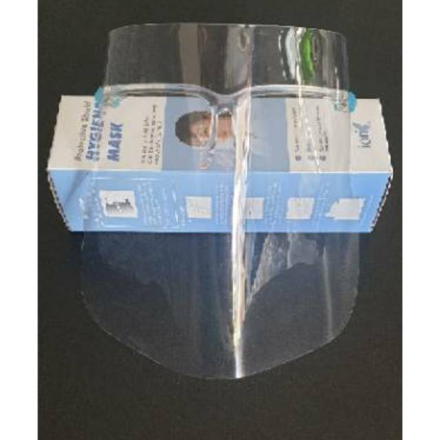 Jual Face shield Kacamata IORI / Masker mika plastik frame plus box ...