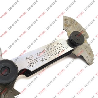 Jual Alat Ukur Drat/Screw Pitch Gauge/Mal Ulir/Mal Drat/Sisir Drat ...