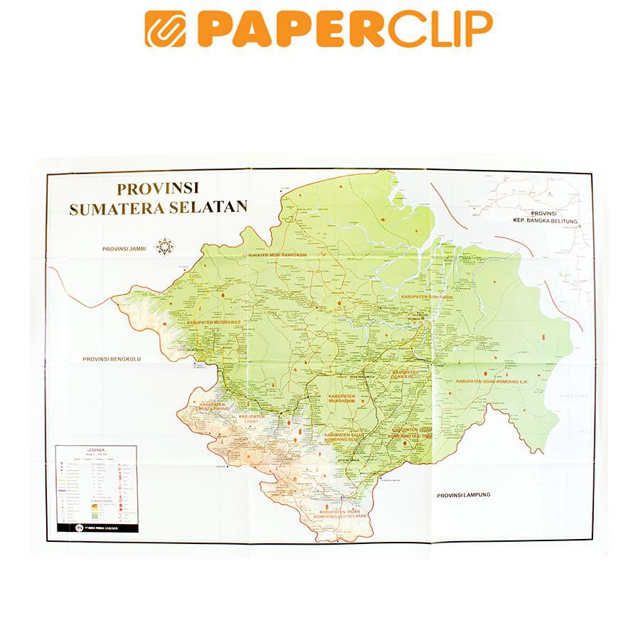 Jual PETA PROVINSI SUMATRA SELATAN LIPAT | Shopee Indonesia