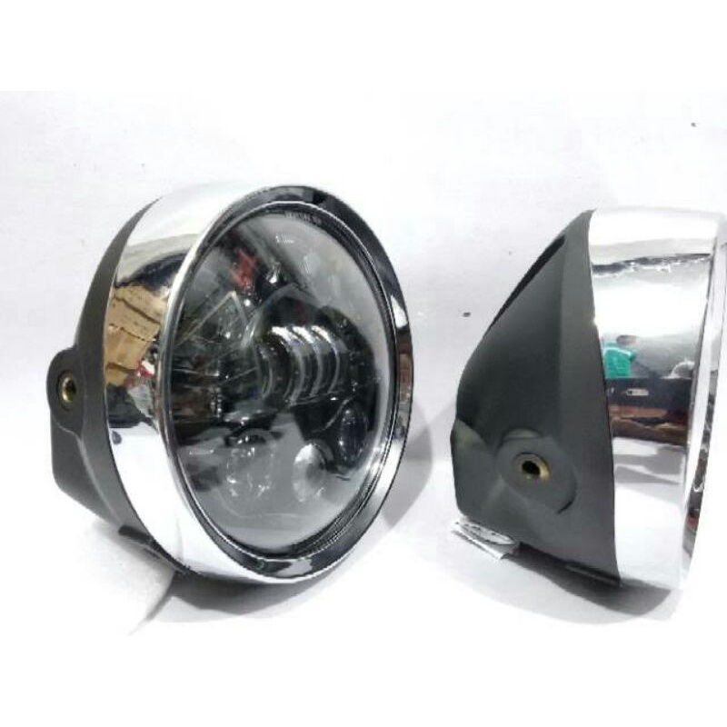 Jual Lampu daymaker 7 inch 19 led Daymaker Cobra Predator 7 inch SET ...