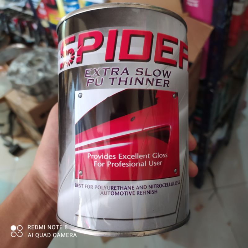 Jual THINER PU EXTRA SLOW-SPIDER 1L Indonesia|Shopee Indonesia