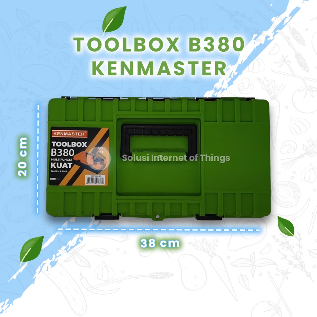 Jual Tool Kit Set Toolbox B380 ukuran Sedang penyimpan alat Pertukangan ...