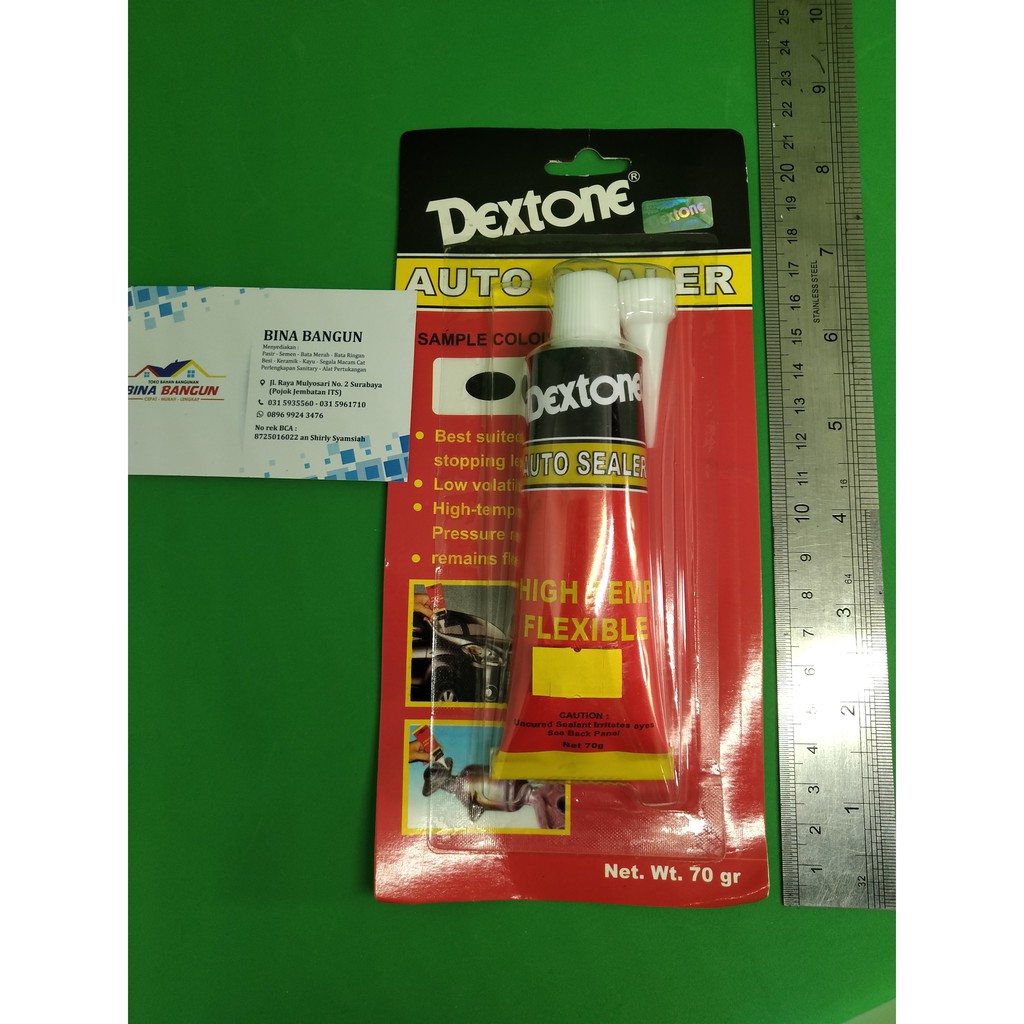 Jual Dextone Sealant Hitam (70 gr) | Shopee Indonesia