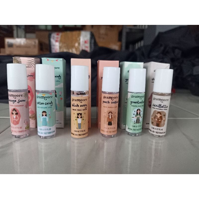 Jual new variant geamoore edp roll on addict series 5ml | Shopee Indonesia