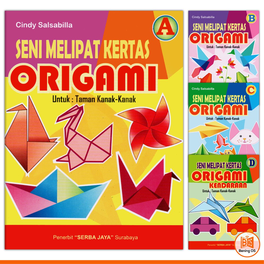 Jual ORIGAMI Seni Melipat Kertas - Buku Anak Indonesia|Shopee Indonesia