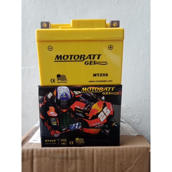 Jual AKI MOTOR YAMAHA MIO J MOTOBATT MTZ5S ASLi Indonesia|Shopee Indonesia