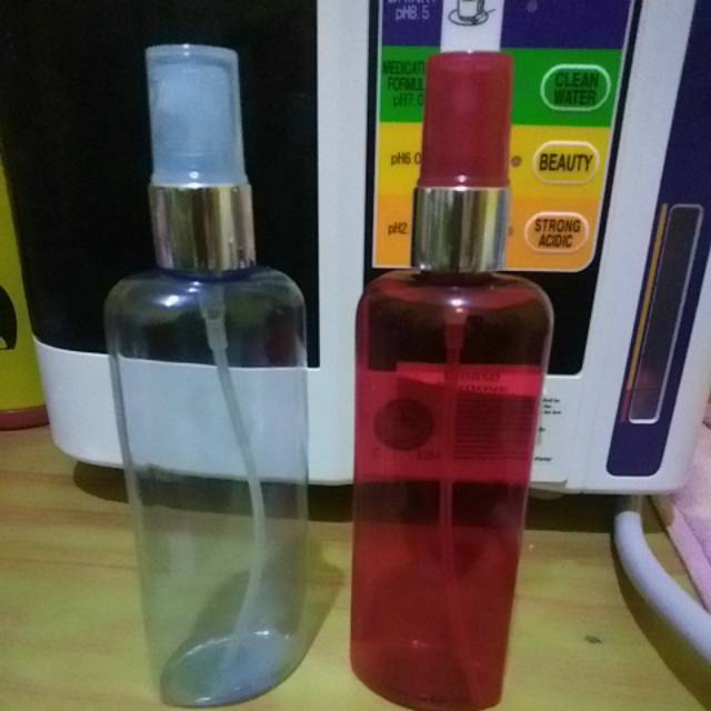 Jual Botol spray merah atau biru 100ml | Shopee Indonesia