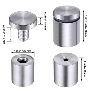 Jual Pen Iklan Baut Akrilik Frame Poster Dinding Baut Display Akrilik ...