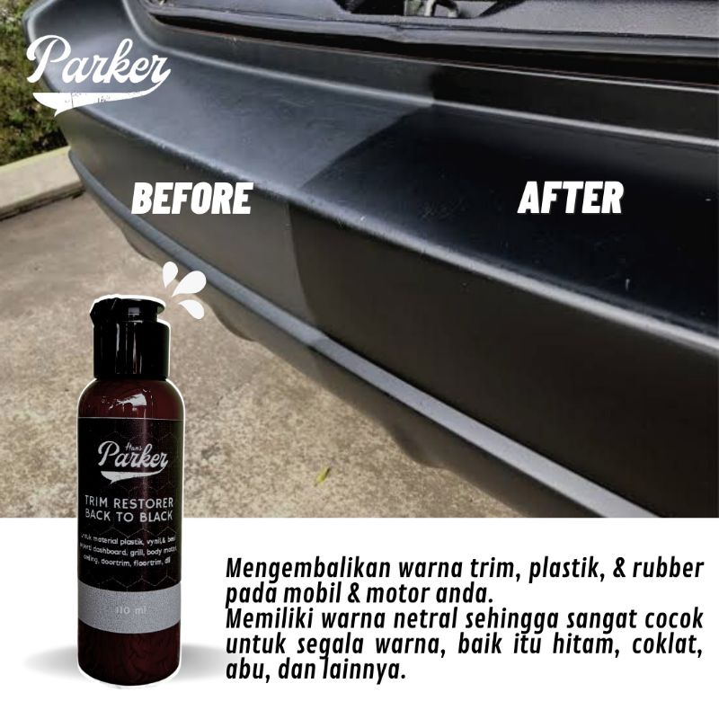 Jual Penghitam Dashboard, Plastik, & Rubber pada Motor dan Mobil PARKER ...