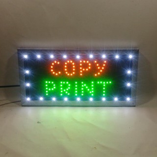 Jual Tulisan lampu led sign copy print foto copy fotocopy | Shopee ...