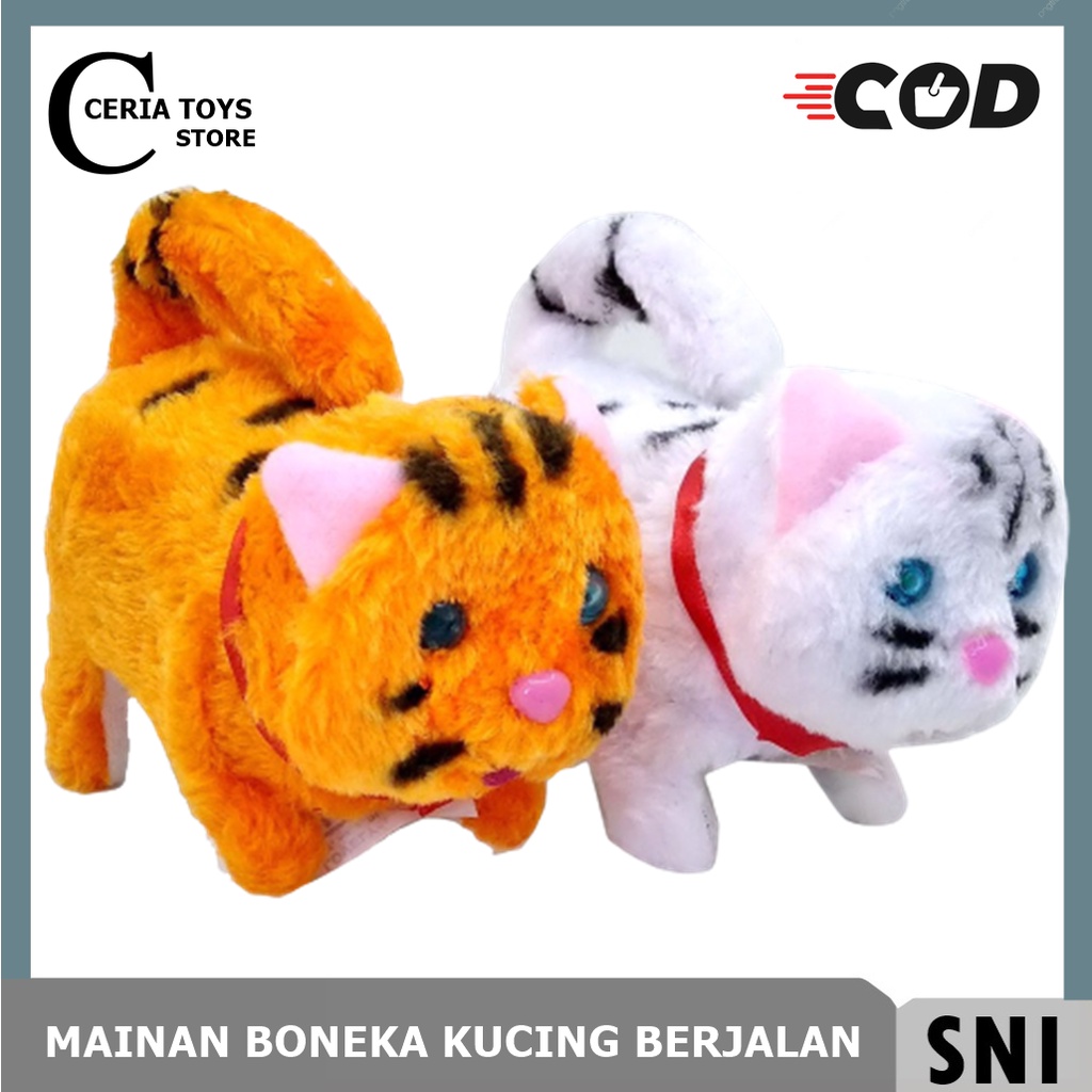 Jual MAINAN ANAK ROBOT BONEKA KUCING DAPAT BERJALAN BERGERAK ...