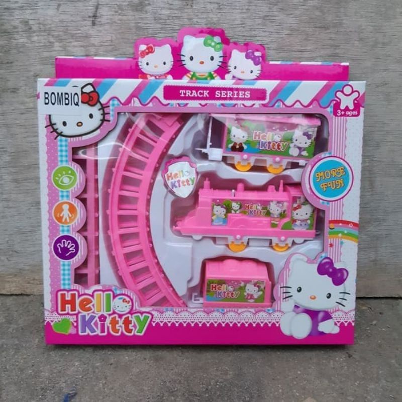 Jual Mainan Kereta Api Hello Kitty Anak Edukatif - Rail Train Edukasi ...