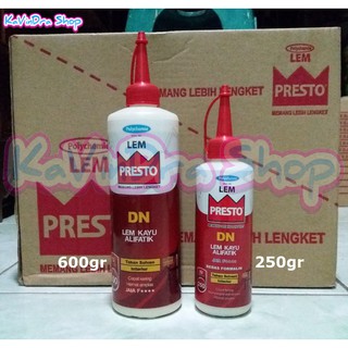Jual Lem Kayu Presto DN 250 gr - Kayu ke HPL, MDF, Veneer, Kertas ...