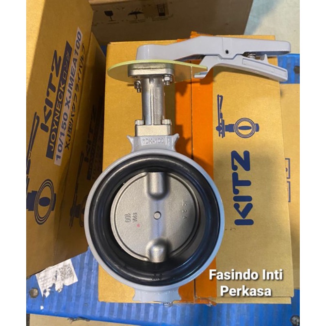 Jual Butterfly Valve Kitz bahan alumunium 5"inch | Shopee Indonesia