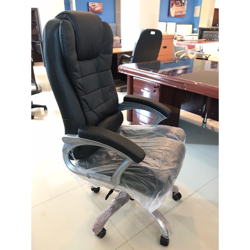 Jual Kursi Kerja Kantor Direktur Direksi Import 7008 Hitam | Shopee ...