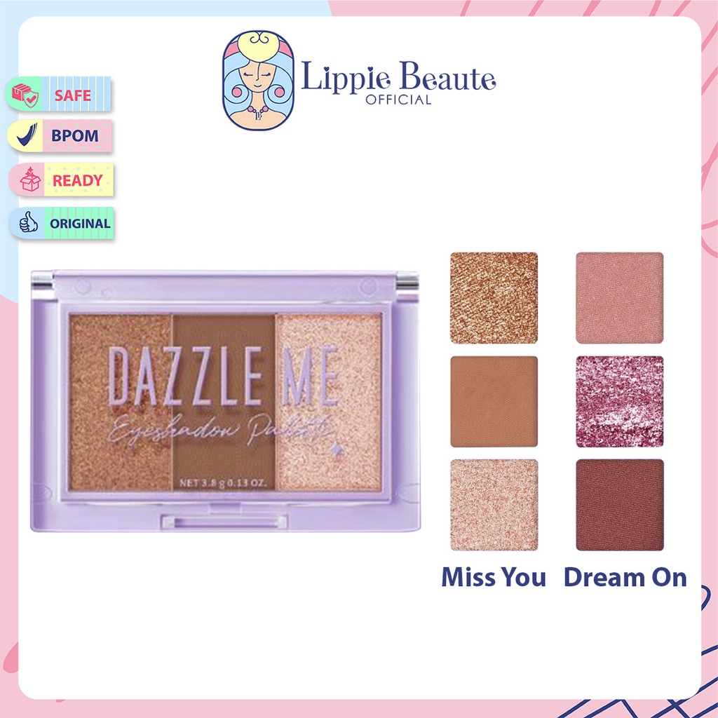 Jual Dazzle Me Me Cutie Pie Eyeshadow Palette Shopee Indonesia