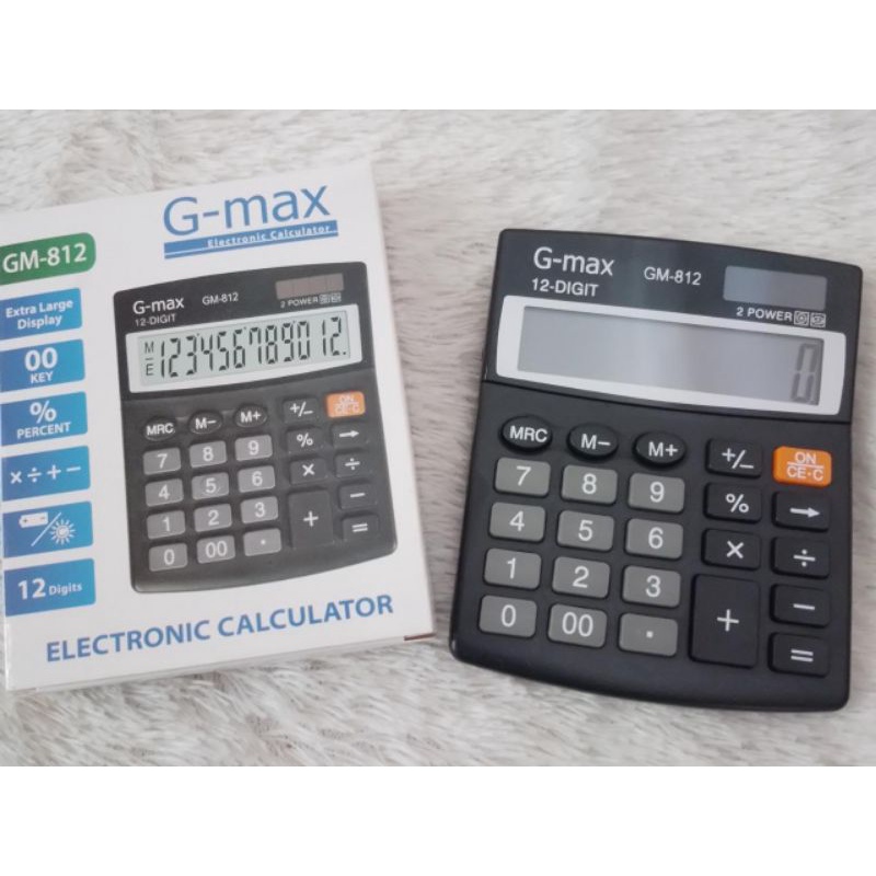 Jual Kalkulator G max Kalkulator 12 Digit Kalkulator Mini