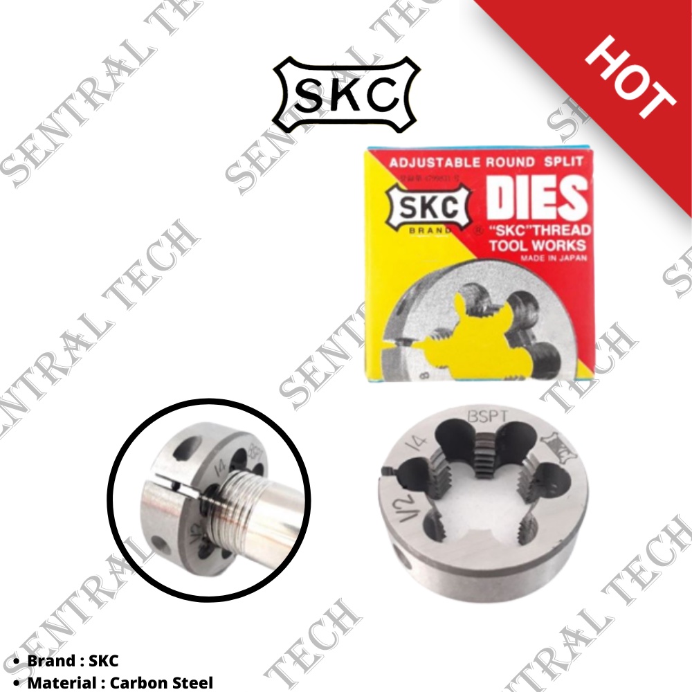 Jual ROUND DIES / SNAY / SENAI PIPA SKC 3/4 x 14 NPT ( OD 2" ) | Shopee Indonesia
