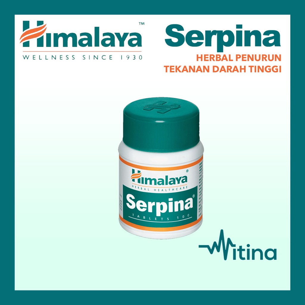 Jual HIMALAYA SERPINA HERBAL DARAH TINGGI BAHAN ALAMI HIPERTENSI ANTI ...