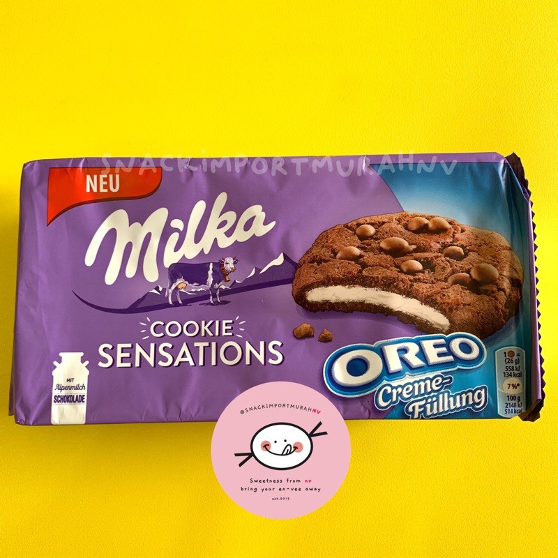 Jual Milka Cookie Sensations Oreo / Milka Cookies | Shopee Indonesia