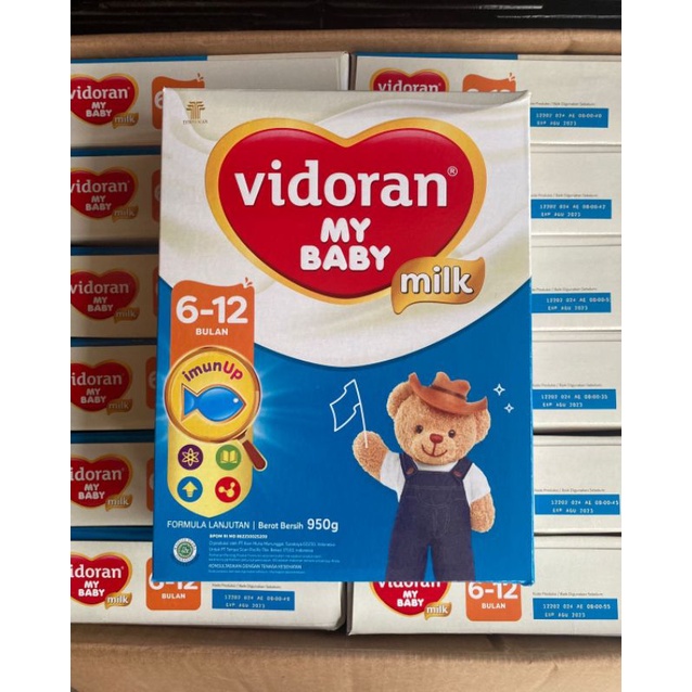 Jual Vidoran My Baby Nutriplex Susu Formula Bayi 6 - 12 bulan [925 gr ...