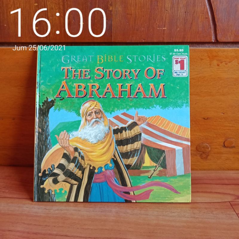 Jual BUKU ORIGINAL - GREAT BIBLE STORIES - THE STORY OF ABRAHAM ...