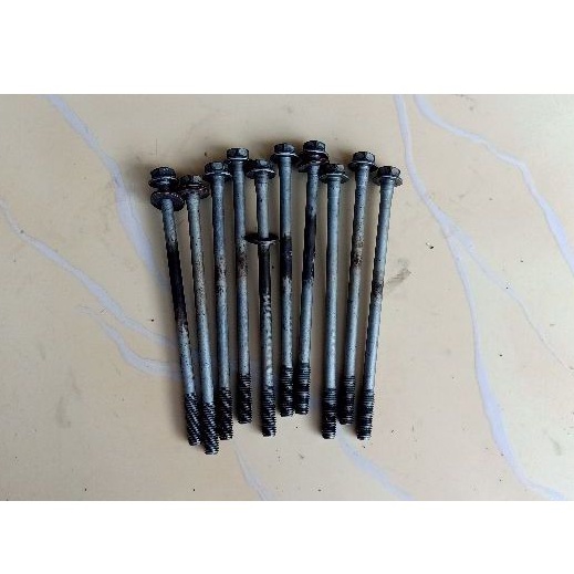 Jual Baut Tusuk Sate / Baut Ancer Satria Fu Copotan Original | Shopee ...