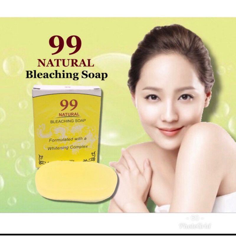 Jual 99 NATURAL BLEACHING SOAP SKIN WHITENING COMPLEX Indonesia|Shopee ...