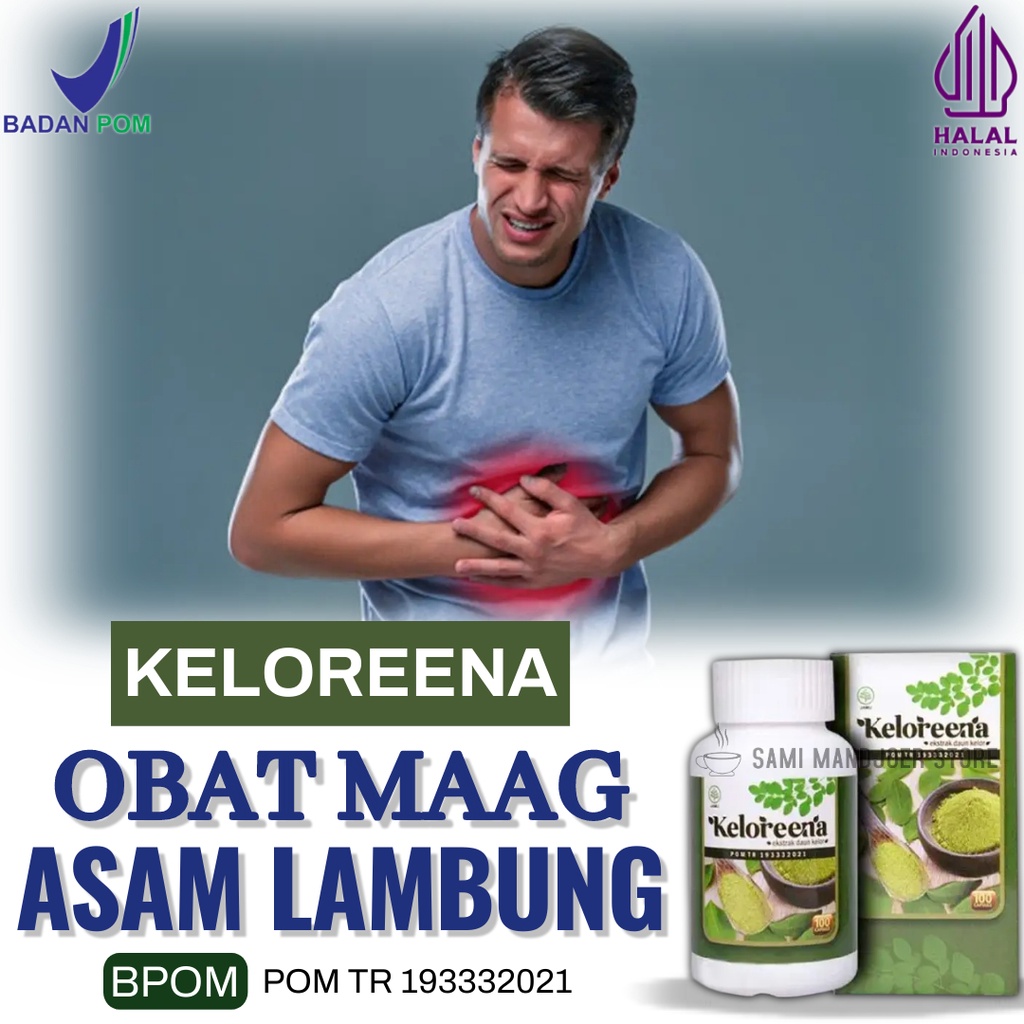 Jual KELOREENA | Kapsul Obat Maag Lambung Asam Lambung Gerd Dari ...