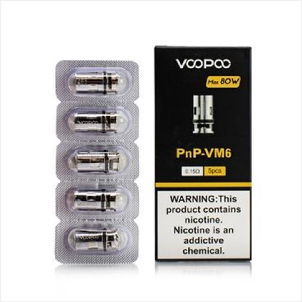 Jual Coil VOOPOO PnP-VM6 0.15Ohm Drag X - Authentic Ori Oten Replacement Coil | Shopee Indonesia