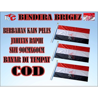Jual BENDERA BRIGEZ BENDERA MERAH PUTIH HITAM BRIGEZ BENDERA BIRU ...