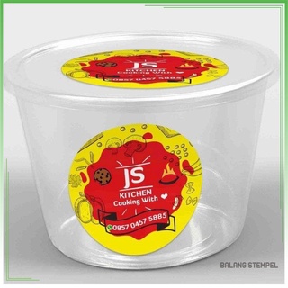 Jual Cetak Stiker Label Makanan Print Sticker Lebel Kemasan Botol ...