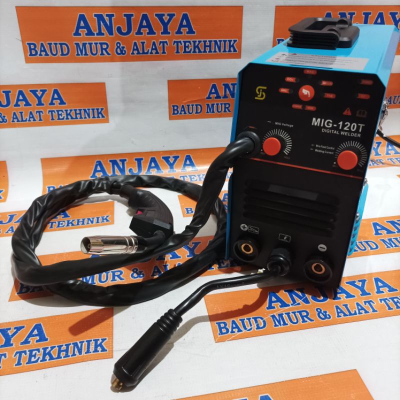 Jual TIGA JAYA - Mesin Las MIG 120 ( Tanpa Co2 ) + Kawat Flux Core 0.8 ...