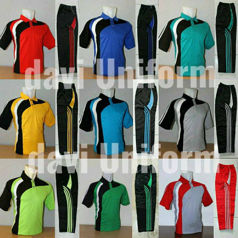 Jual Kaos training olahraga / training set / baju kaos olahraga / baju ...