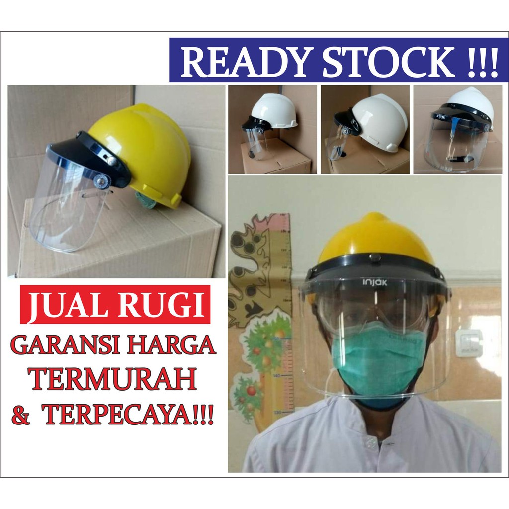 HELM APD/APD FACE SHIELD / PELINDUNG MUKA/HELM APD | Shopee Indonesia