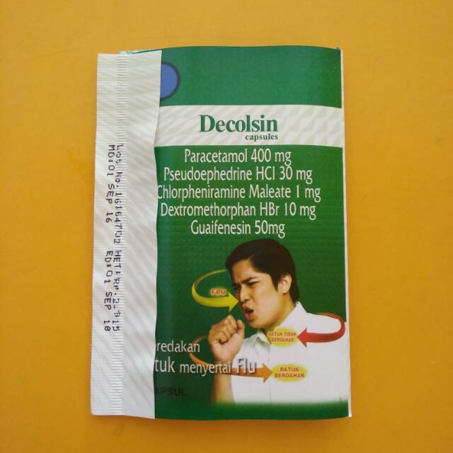 Jual DECOLSIN CAPSULES | Shopee Indonesia