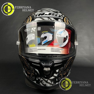 Jual HELM NJS ZX-1R ARJUNA GLOSSY FULL FACE NJS ZX1R | Shopee Indonesia