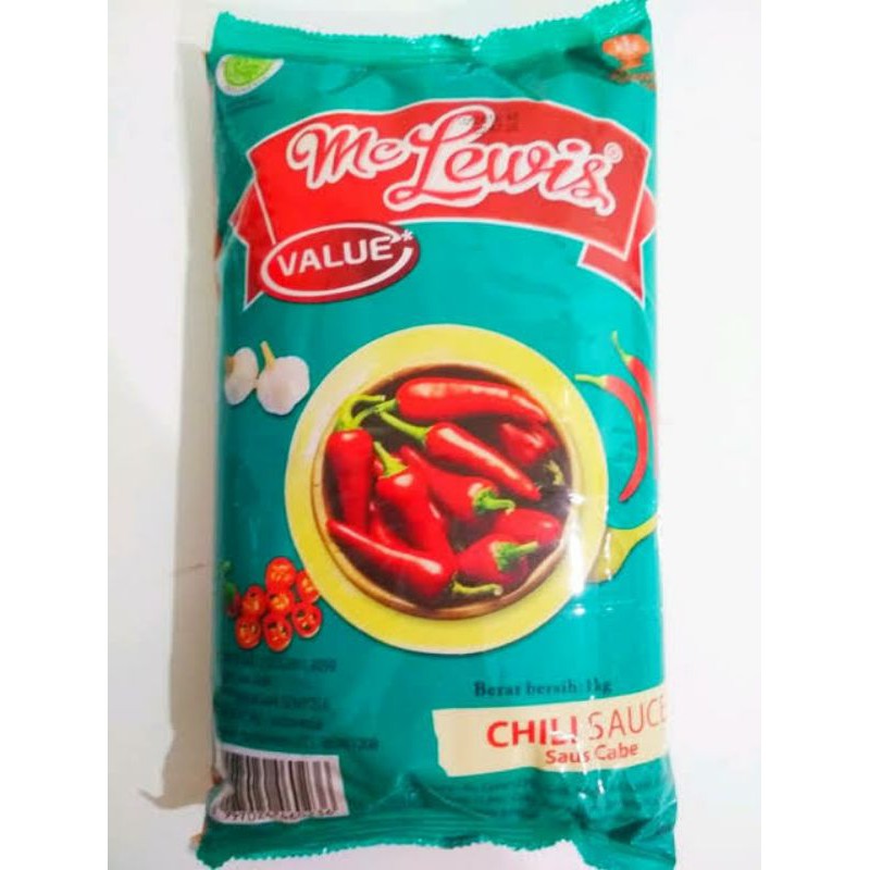 Jual MC LEWIS SAOS SAMBAL - CHILI HOT SAUCE MCLEWIS 1 KG - SAUS CABE ... Jual MC LEWIS SAOS SAMBAL - CHILI HOT SAUCE MCLEWIS 1 KG - SAUS CABE ...