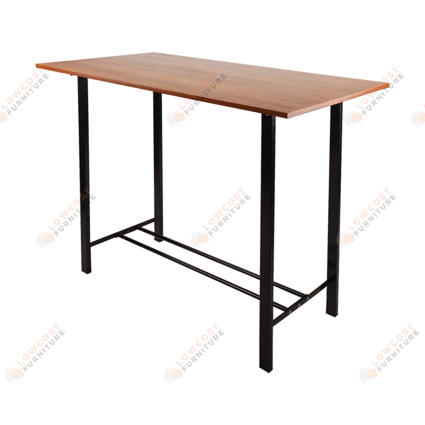 Jual Meja Bar Cafe Resto Kayu Besi Tinggi Minimalis | Shopee Indonesia