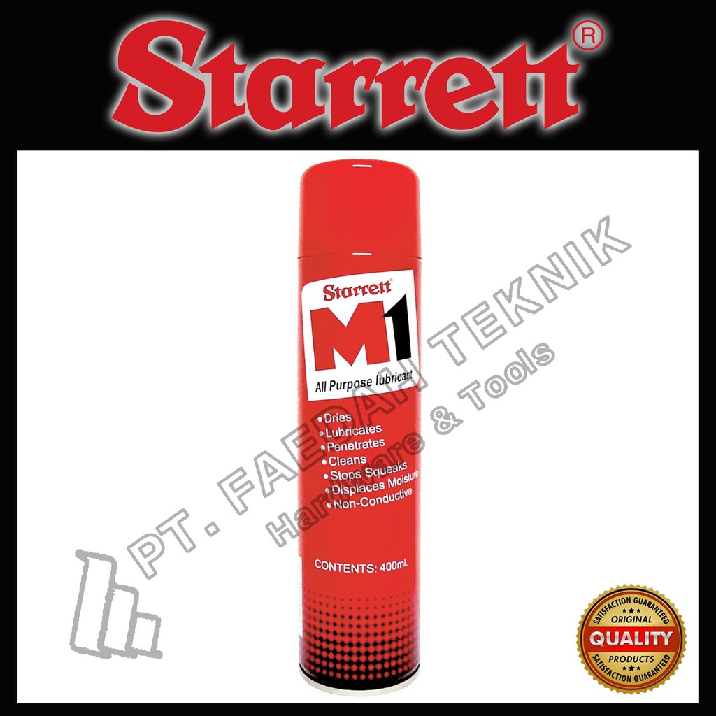 Jual Starrett M1 All purpose Lubricant 400ml Made in USA | Shopee Indonesia